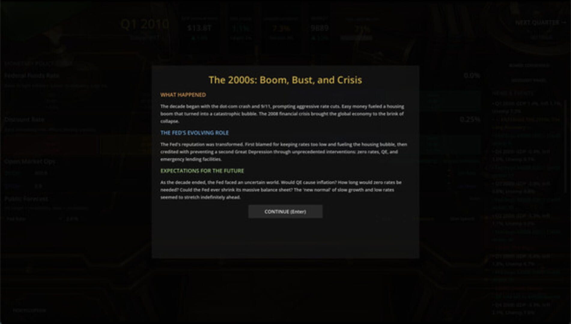 Federal Reserve Simulator | Soren