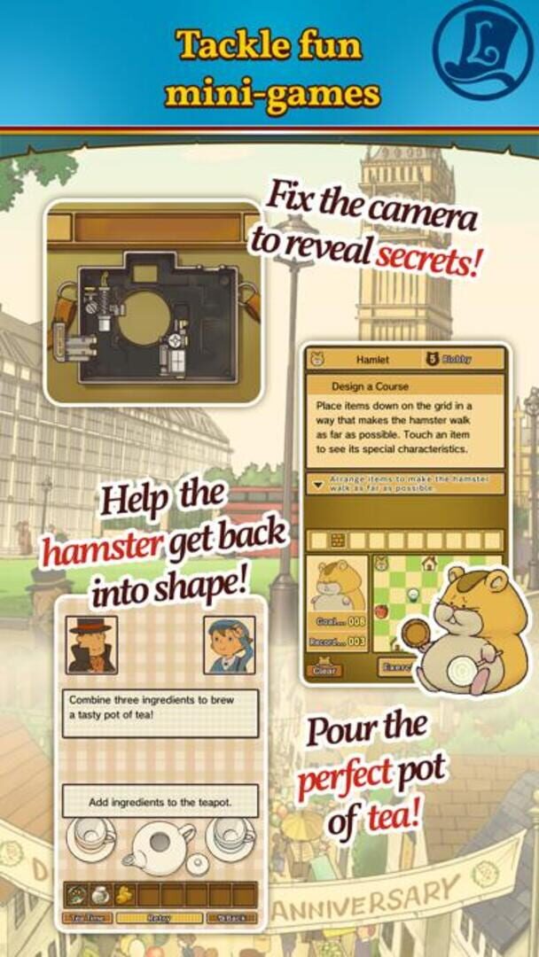 Professor Layton and the Diabolical Box HD for Mobile | Soren