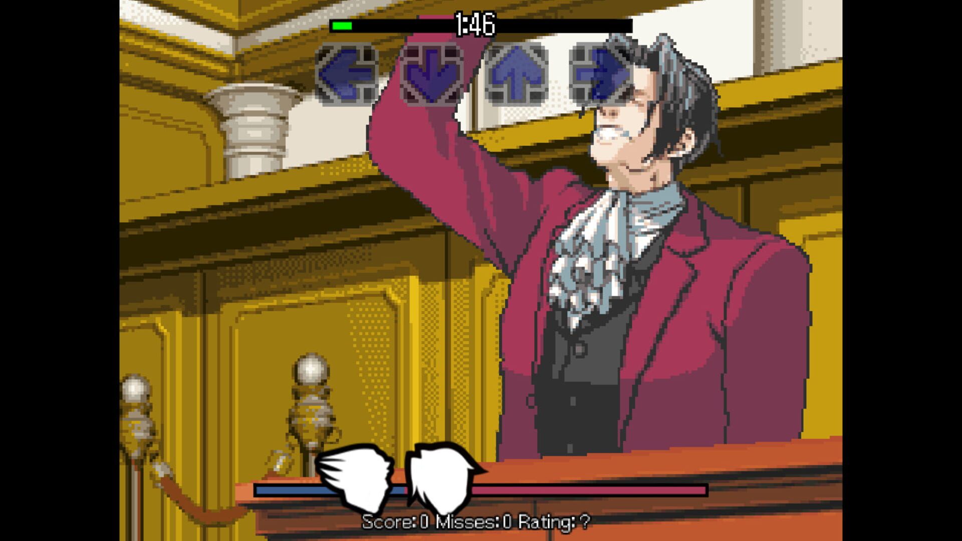 FNF x Ace Attorney: Turnabout | Soren
